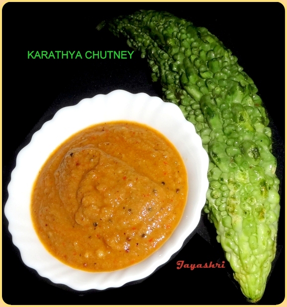 Karathya Chutney. – Konkani Khann Anik Jevan